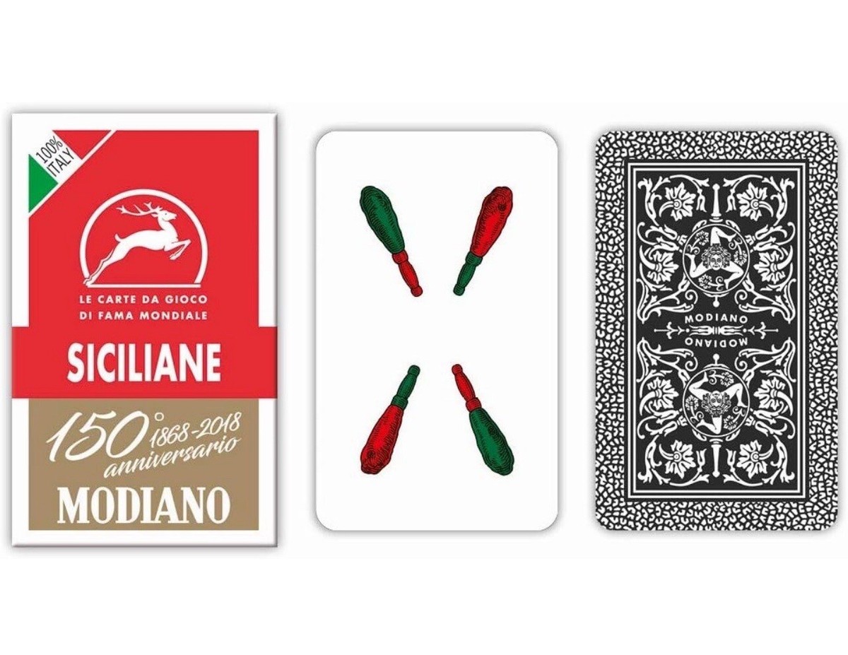 Carte Siciliane Tattoos Italian Playing Cards: Modiano Siciliane