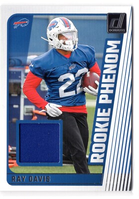 RAY DAVIS 2024 PANINI DONRUSS ROOKIE PHENOM PATCH CARD #RPJ-RDA | eBay