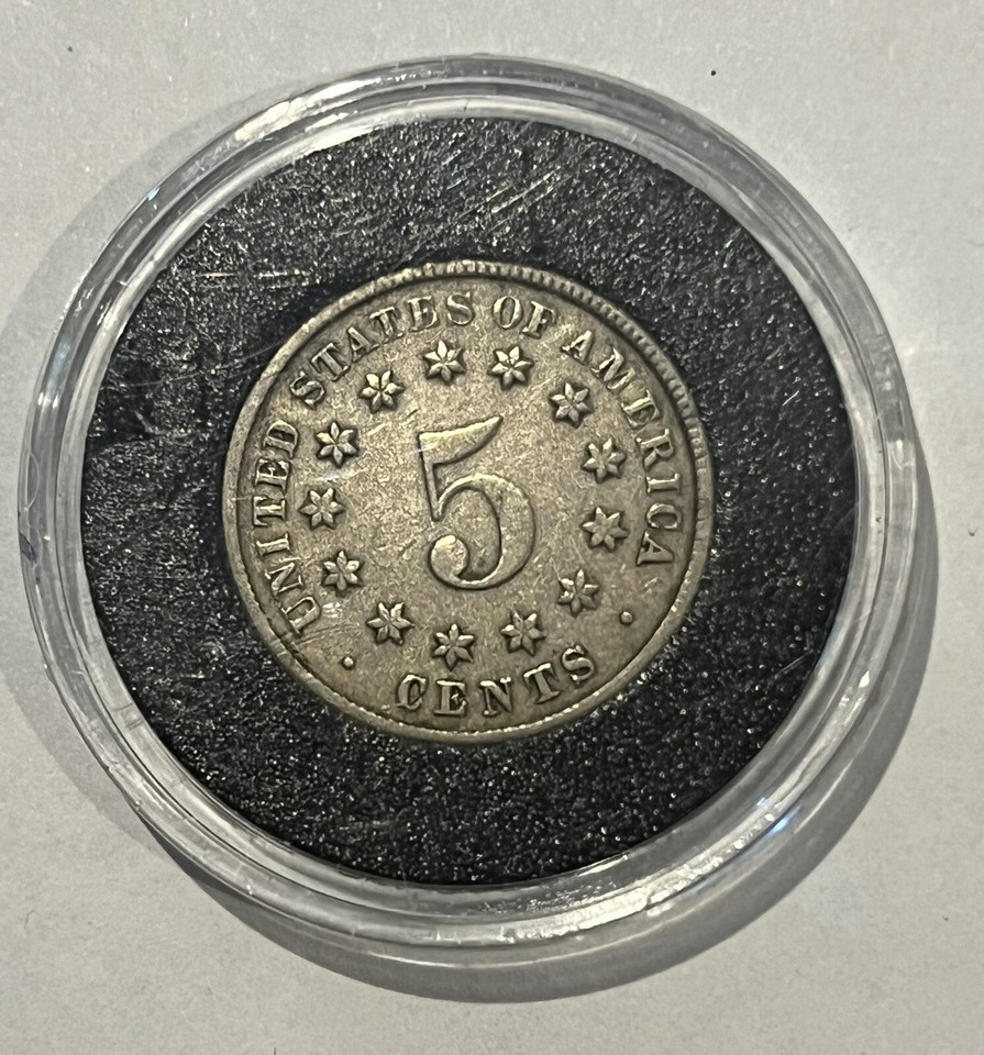 1883 US Shield nickel coin | eBay