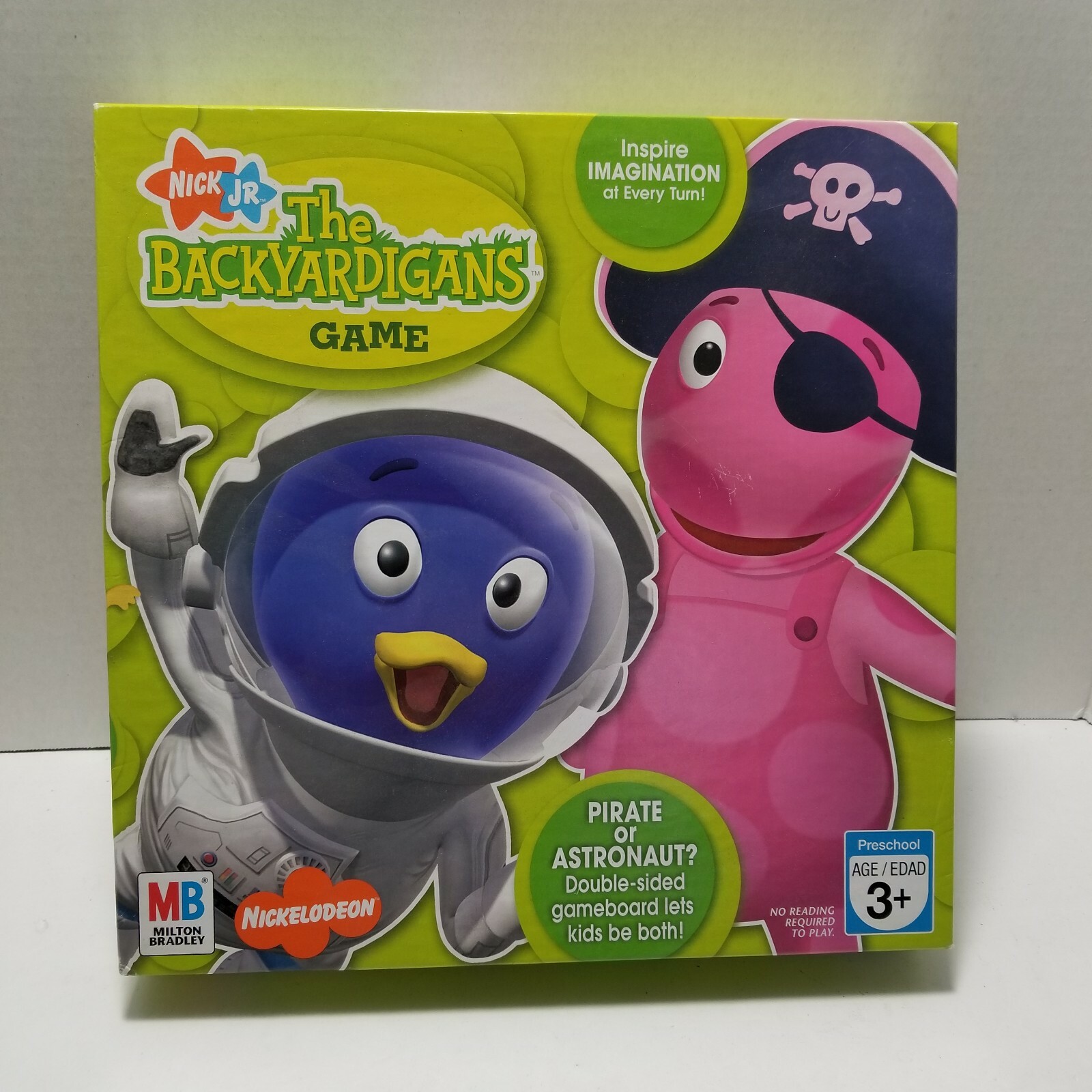 The Backyardigans Game Nickelodeon Nick Jr MB Milton Bradley 2007 ...