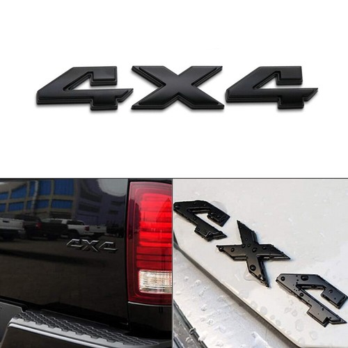 4X4 Four-Wheel Drive Emblem Badge Stickers Tailgate Decal Car Truck ...