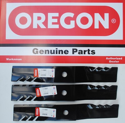 3 PK Oregon 396-769 Gator G6 Blade 19" replaces John Deere M134305 ...