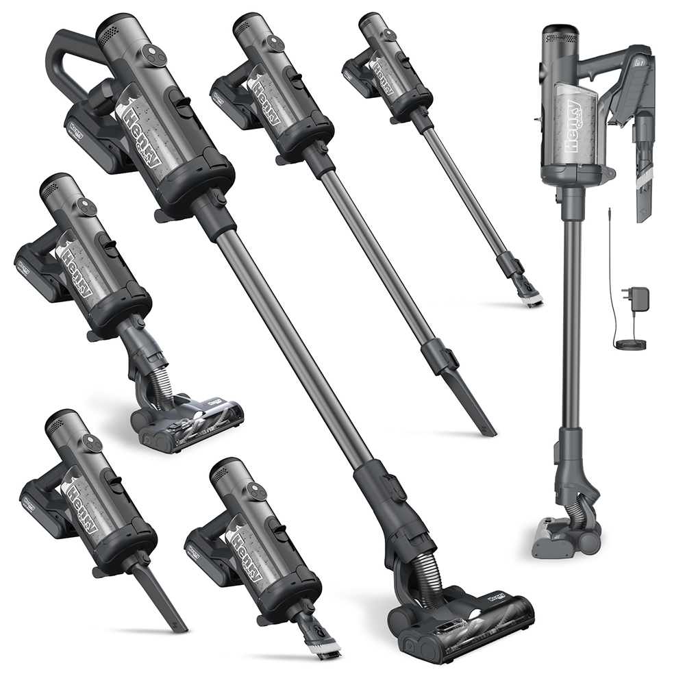 Henry Quick Cordless Stick Vacuum - Grey (916178) for sale online | eBay