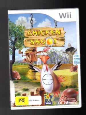 Chicken Shoot. BRAND NEW Nintendo Wii Complete With Manual PAL FREE ...