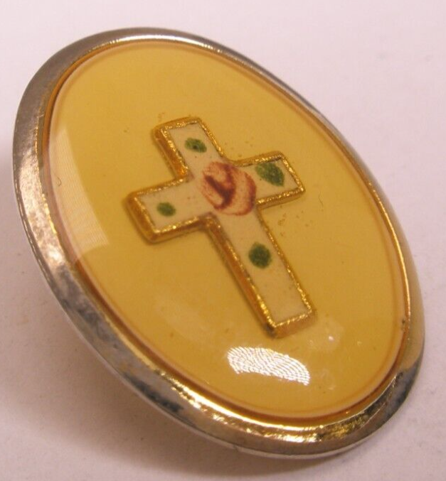 Christian Cross Vintage Tie Tack Lapel Pin worship jesus s22 | eBay