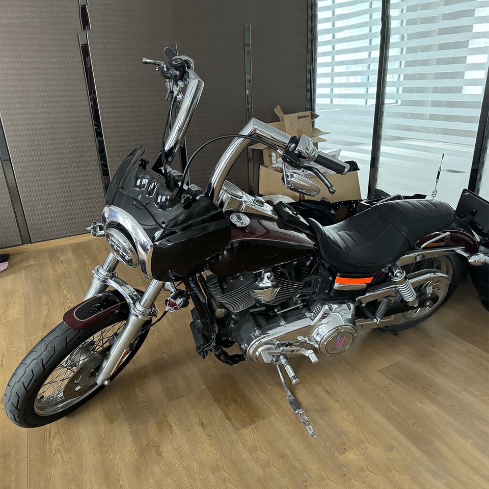 12 14" 16" Rise APE Hanger Handlebar 2" DNA Monster Fat Bars For Harley ...