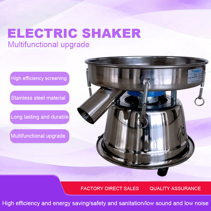 220V Electric Automatic Sieve Shaker Vibrating Machine Industrial Food ...