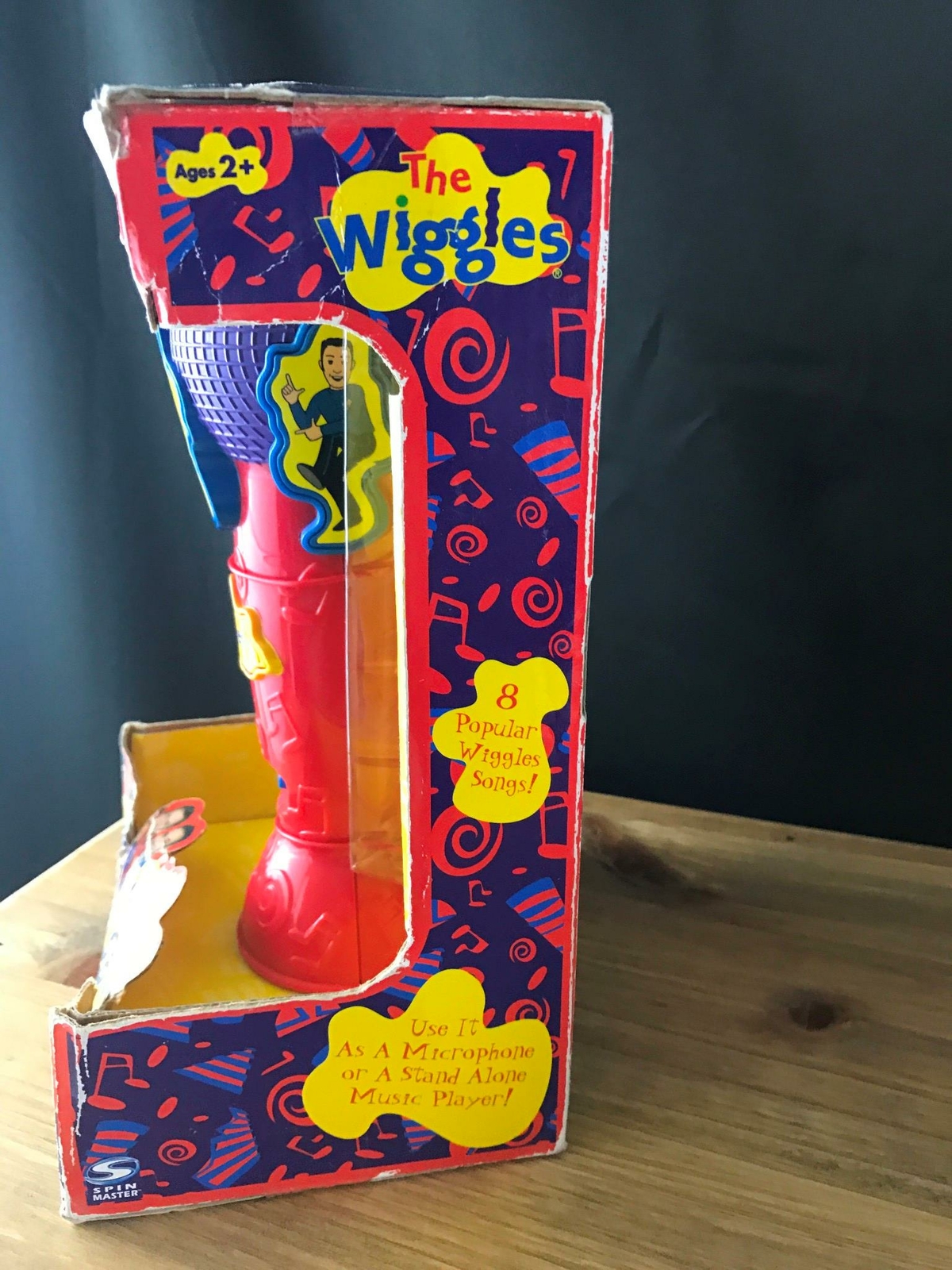 2003 RARE HTF NIB THE WIGGLES SING WITH ME MICROPHONE WORKING SEALED ...