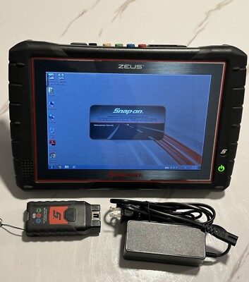 SNAP ON ZEUS EEMS342A AUTOMOTIVE OBD SCANNER DIAGNOSTIC TOOL 21.2 WIFI ...