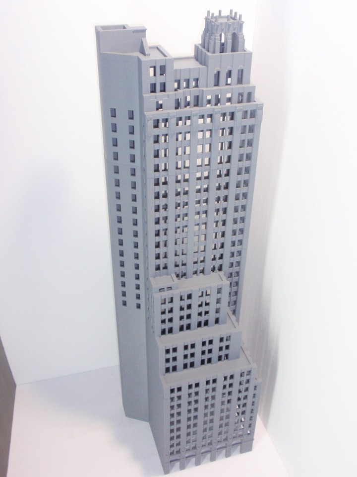 N Scale Skyscraper - Empire Trust Building - 29 Inches Tall | eBay