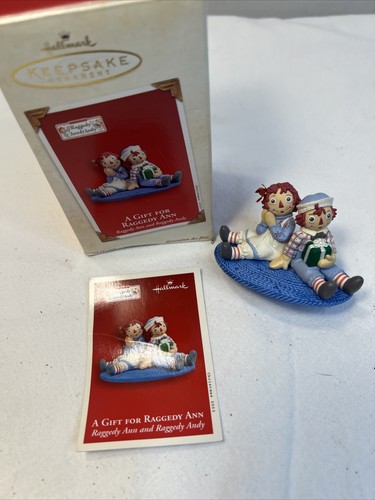 A Gift for Raggedy Ann And Andy Christmas Ornament Clip on 2003 By ...