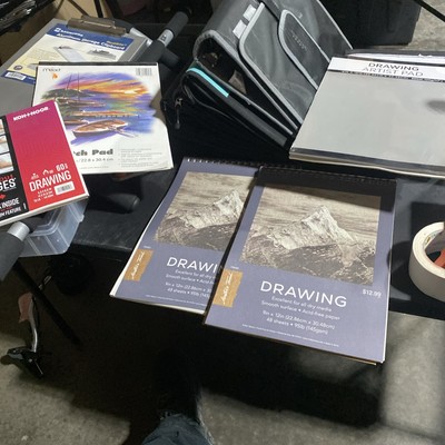 Lot Of Artist Drawing Pads | eBay