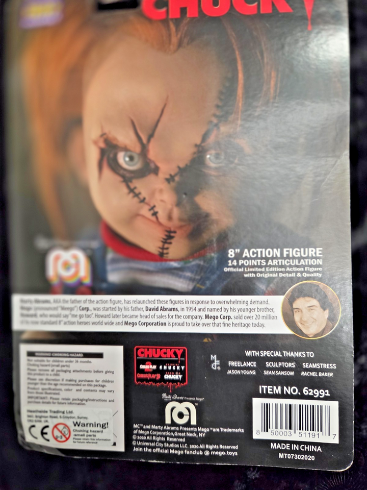 Mego Horror 8" Chucky action figure sealed | eBay