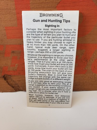 '70's Browning 270 Winchester Rifle ammo box EMPTY With Shell Holder ...