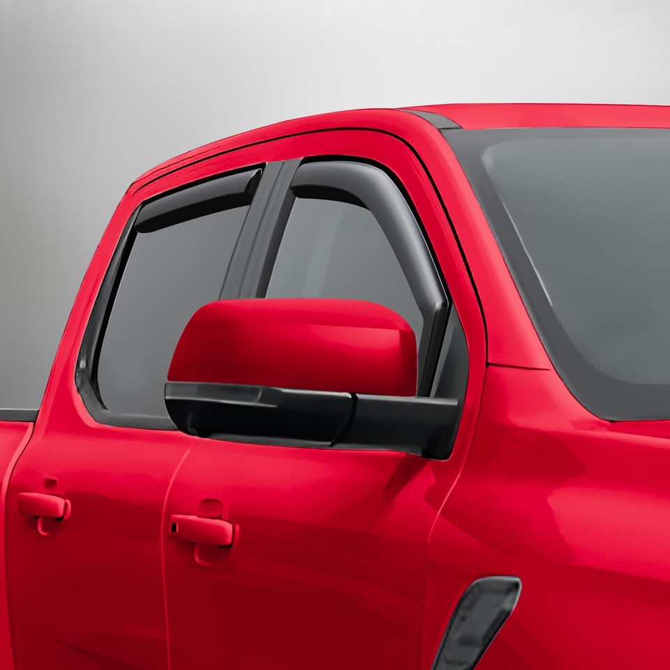 Side Window Deflectors Rain Guards for 2024-2025 Ford Ranger SuperCrew ...