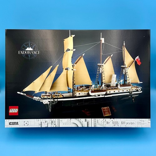 LEGO The Endurance (10335) Historic Ship Vessel Model Building Kit Set ...