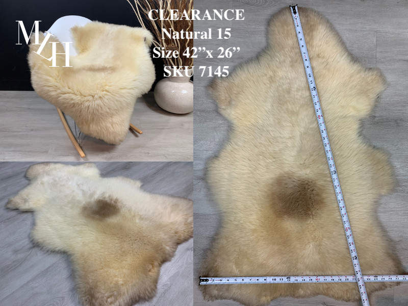 Sheepskin Rug / Genuine Real Natural Sheepskin Rug / Sheepskin Pet Bed ...