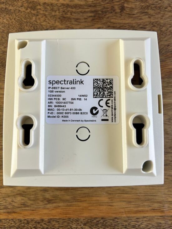 Spectralink Polycom Kirk 1G8 IP-DECT Base station Dect Server 400 02344500 💶 | eBay