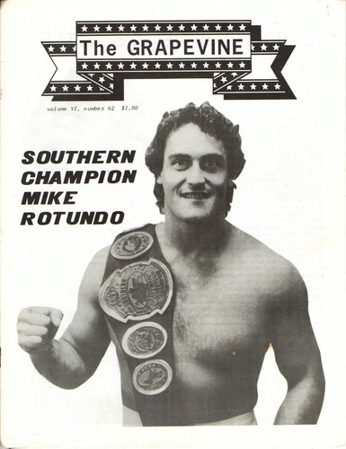 THE GRAPEVINE WRESTLING MAGAZINE #42 OCTOBER.19,1983 DUSTY RHODES JAMES ...