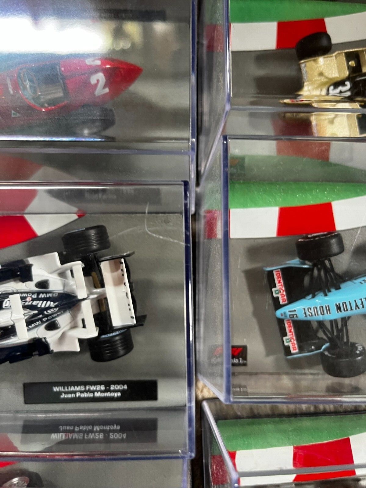 Panini F1 Car Collection Models 1-98 Including Booklets +3 Bonus Cars ...