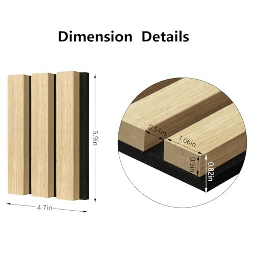 【Sample】 Acoustic Wood Wall Panels with 3-Sided Edging Wood Veneer ...