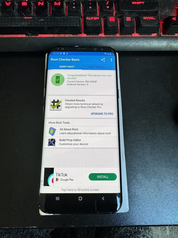 Samsung Galaxy S8+ (64GB) - Rooted Android *Pokémon Go Spoofing Phone ...