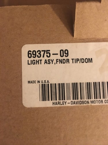 harley davidson OEM fndr tip light asy street glide 69375-09 | eBay