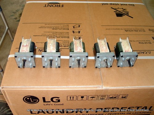 Merkle Korff Motor 172K044H01 ES4106N SL11809 3732-350 240V 60HZ FREE ...
