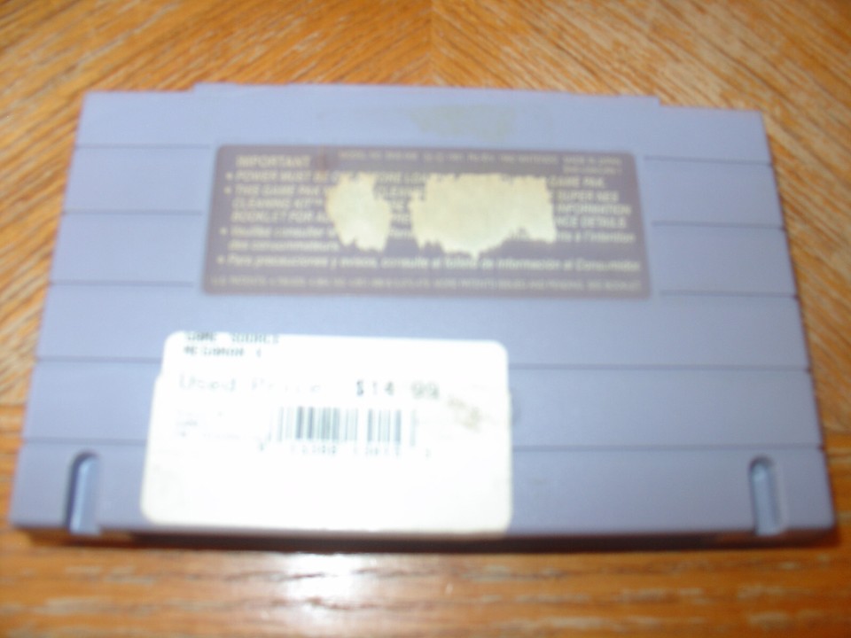 Mega Man X (Super Nintendo, 1994) Tested Authentic SNES Cart Only Fast ...