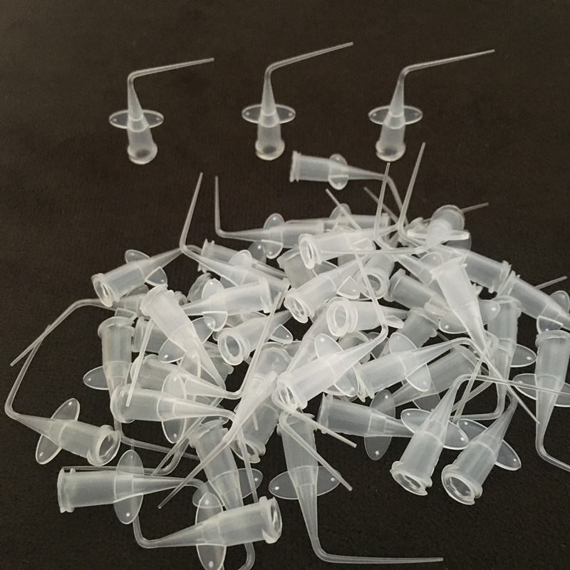 50pcs/bag Dental Disposable Syringe Tip Dental Irrigation Tips Clear | eBay