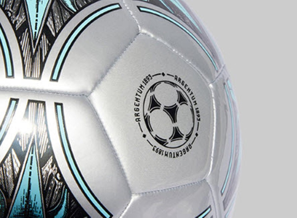 Adidas Unisex MESSI Club Soccer Ball Silver Blue Football SZ5 Match ...