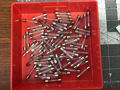 Littelfuse 313 1 Amp 250v Slow-Blow Glass Fuses (81) (LN60Q) | eBay