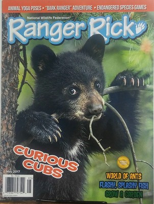 Ranger Rick May 2017 Curious Cubs Animal Yoga Poses Ants Fish FREE ...