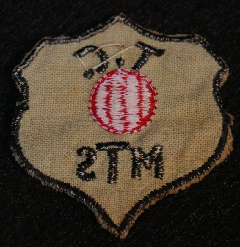 WWII US Army T.C. MTS Red Ball Express Drivers Sleeve Patch Theater ...