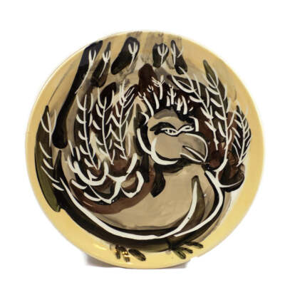 Michigan Art Pottery Plate by Pat Custer FREE USA SHIPPING | eBay