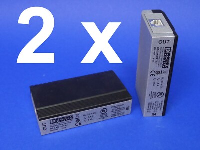 2x Phoenix Contact 2881007 DT-LAN-CAT.6+ RJ45 Überspannungschutz ...