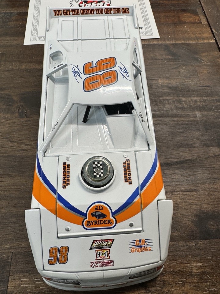 XRARE 1:24 Tony Stewart #98 JD BYRIDER 1998 XTREME DIRT LATE MODEL 1 of ...