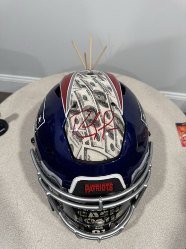 New England Patriots Custom Paint Full Size Speedflex Auto Randy Moss ...