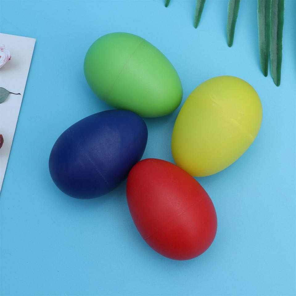 12 Pcs Maracas Musical Instrument Egg Shakers Eggs Instruments ...