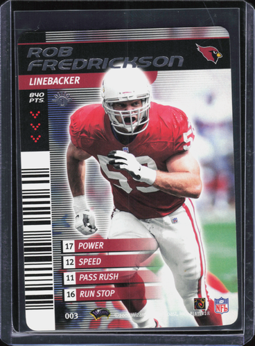 2001 NFL Showdown 1st Edition #3 Rob Fredrickson | eBay