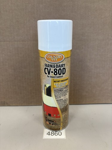 18.5oz Country Vet CV-80D Mosquito Fly Spray Barn Insecticide Farm ...