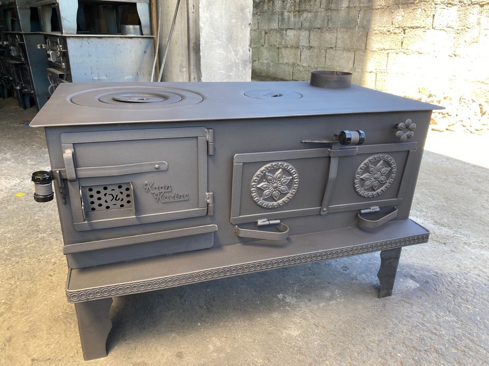Large Cooking Stove Oven stove wood coal stove Handmade cook stove wood ...