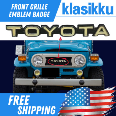 NEW TOYOTA LAND CRUISER FJ40 FJ45 BJ40 BJ42 HJ45 FRONT GRILLE EMBLEM ...