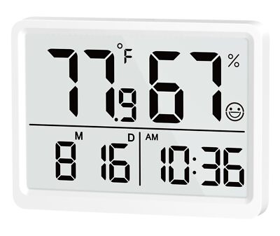 Thermometer Hydrometer, Temperature Humidity Gauge Meter | eBay
