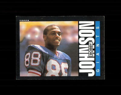 1985 Topps Football #118 Bobby Johnson RC New York Giants | eBay