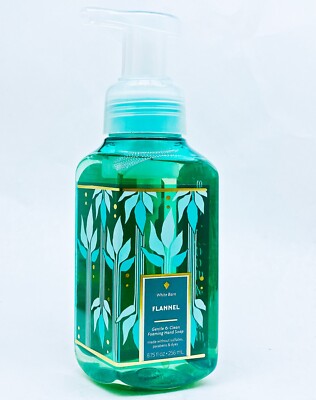 1 Bath Body Works FLANNEL Gentle Clean Foaming Hand Soap 8.75 oz | eBay