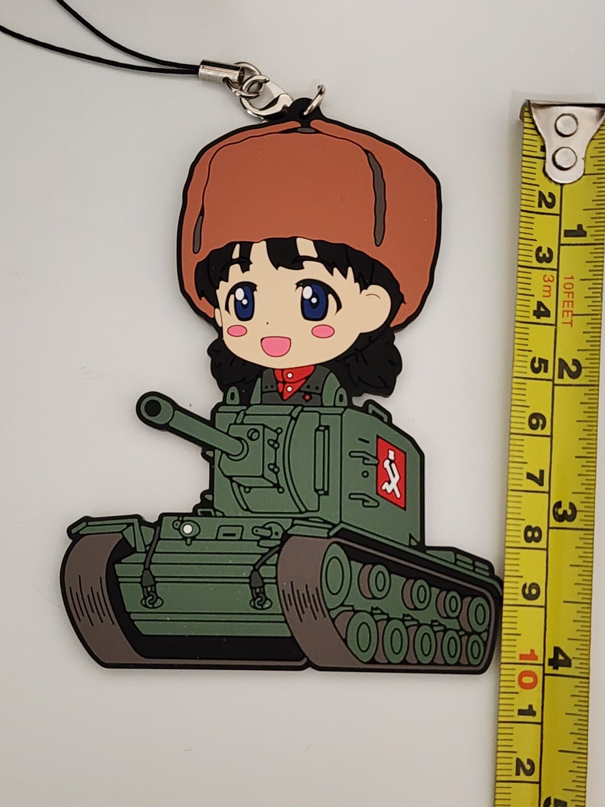 Nina Rubber Strap Key Chain Girls und Panzer der Film Team Pravda Used ...