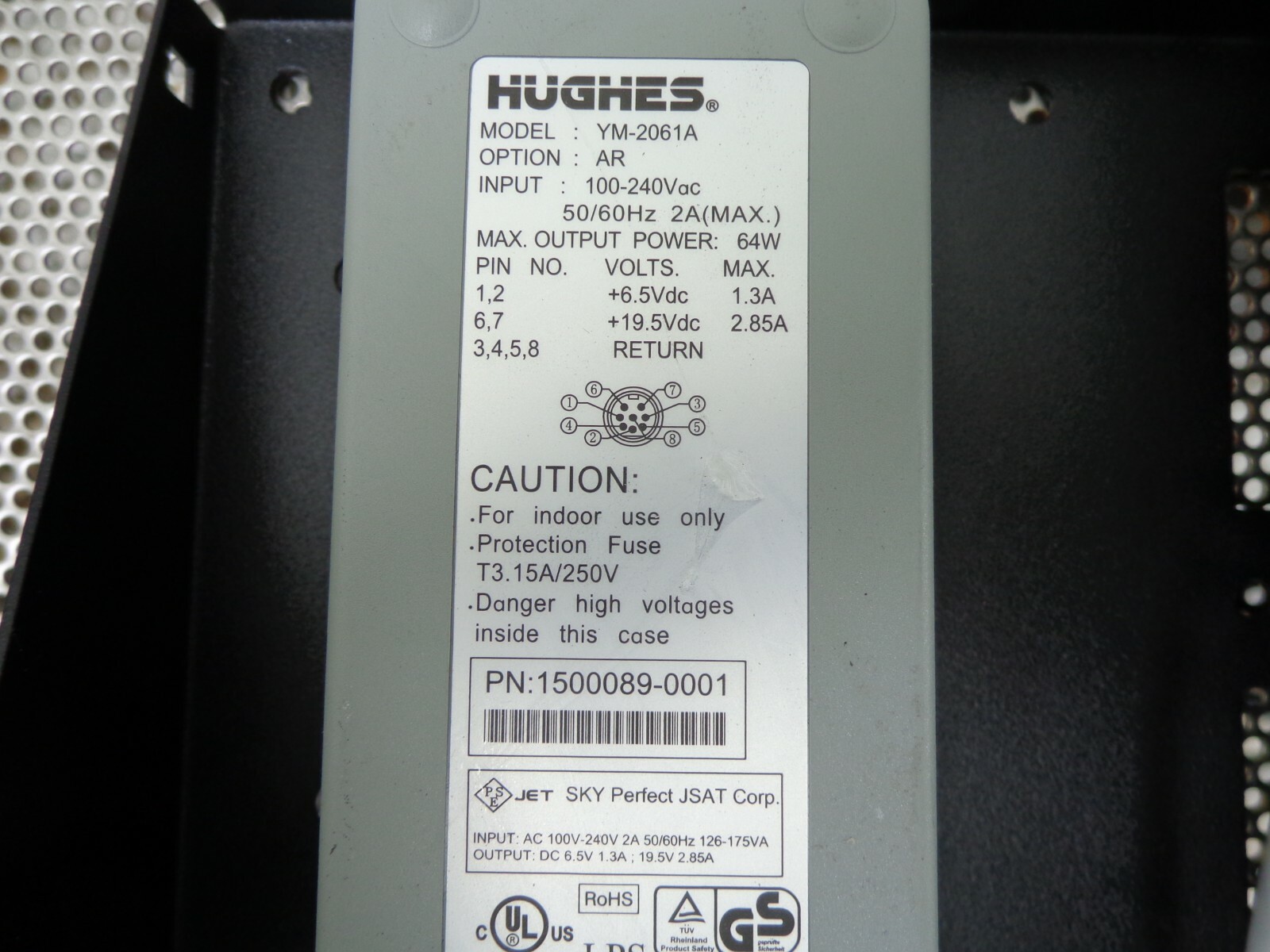 Hughesnet HN7700S Router With 64w Power Supply and rack-mount tray | eBay