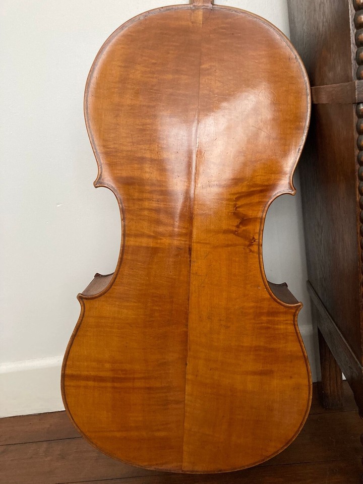 Full sized cello 4/4 German c.1880 professional instrument antique ...