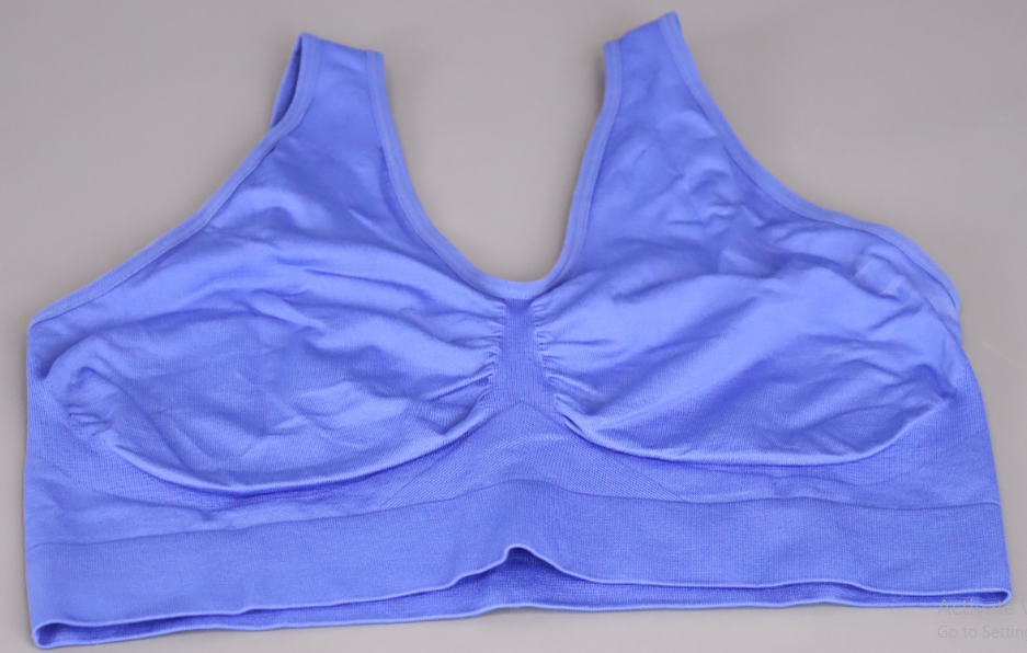 Just My Size Women Plus Size Pure Comfort Seamless Wirefree Bra 5XL ...